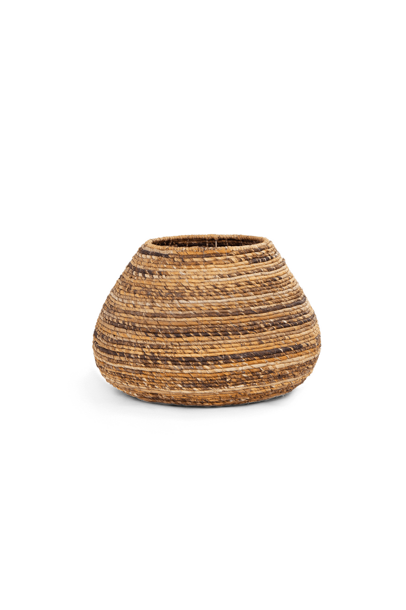 Two-Toned Abaca Basket Planter | dBodhi Java | OROA – OROA.COM