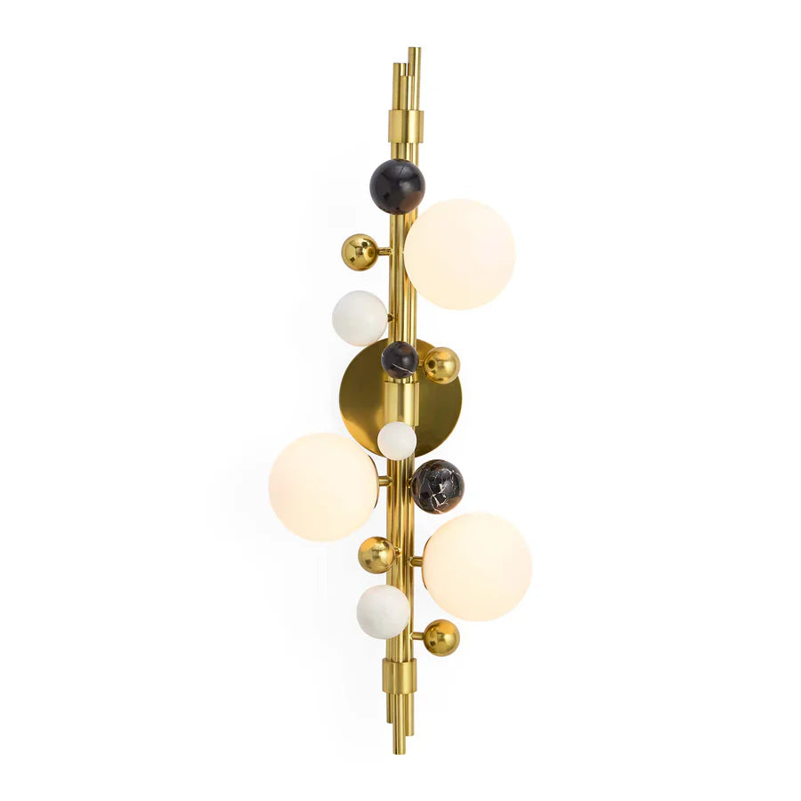 Three-Light Orbs Wall Lamp | Jonathan Adler Globo | Oroa