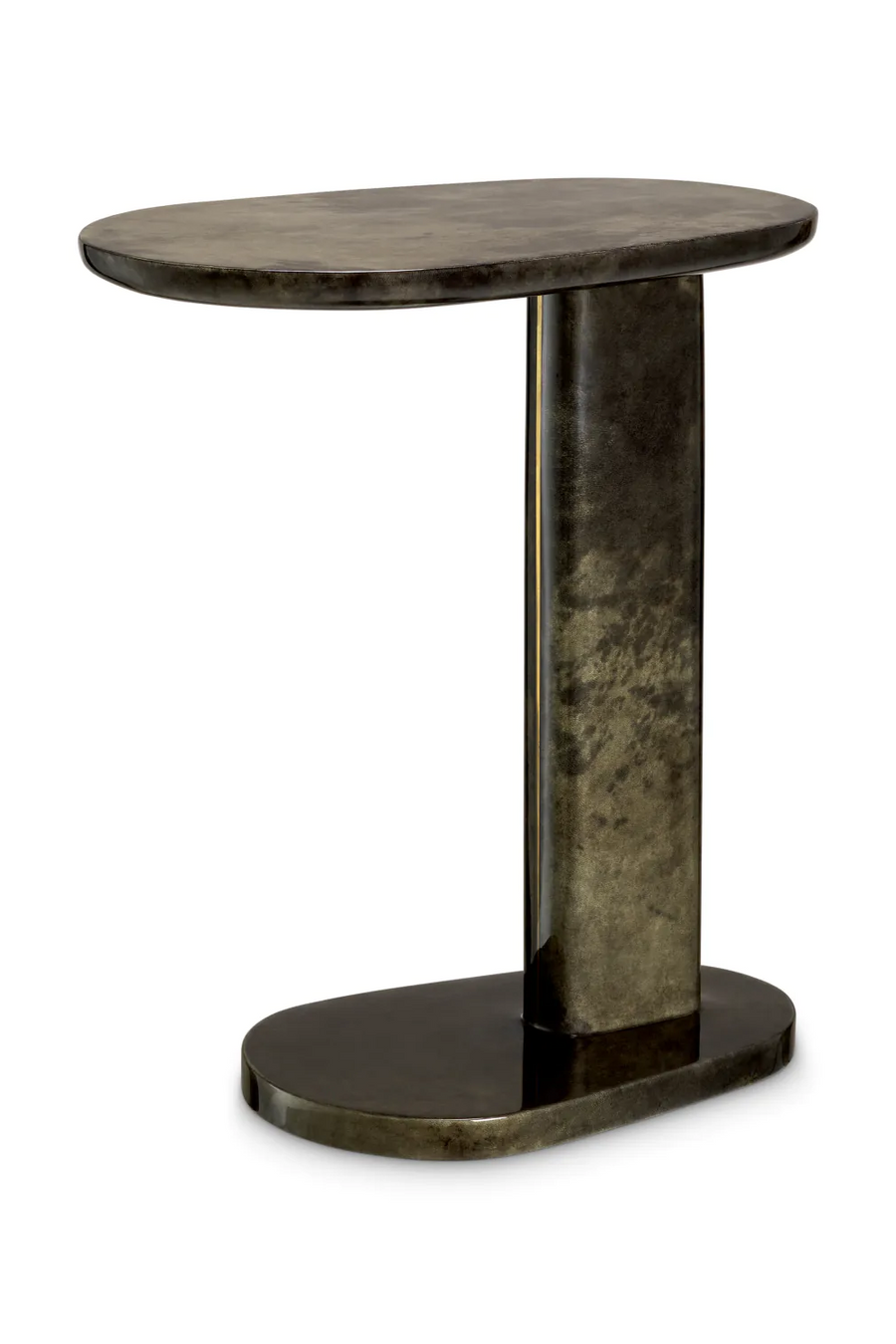 Goat Leather Side Table | Eichholtz Manuel