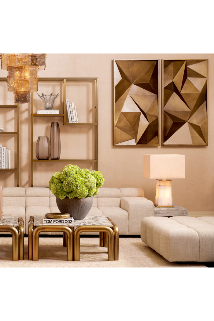 Brushed Brass Wall Object | Eichholtz Bravura | Oroa