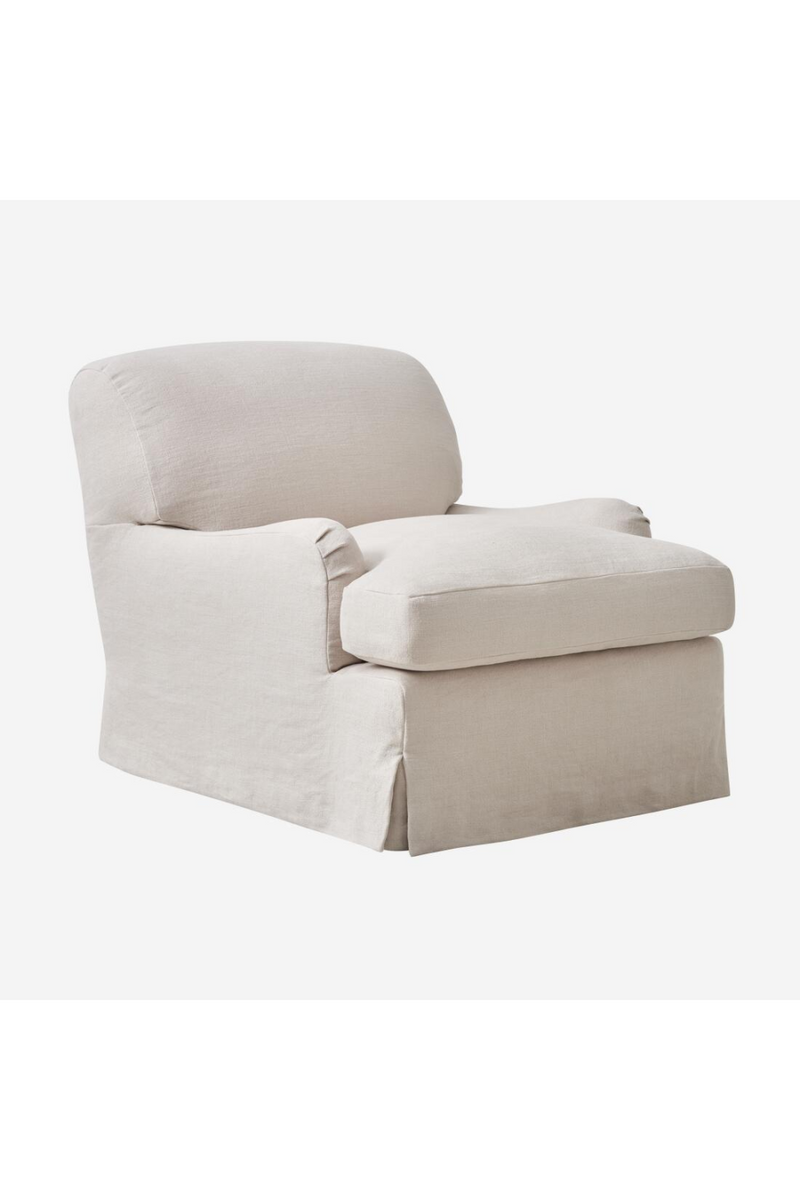 Linen Covered Lounge Chair | Andrew Martin Lady May | OROA