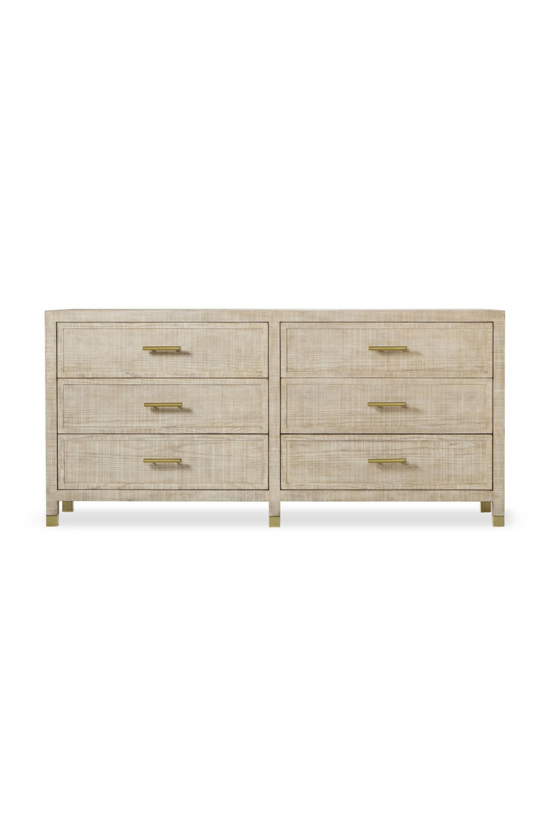 Natural Ash 6-Drawer Chest L | Andrew Martin Raffles | OROA