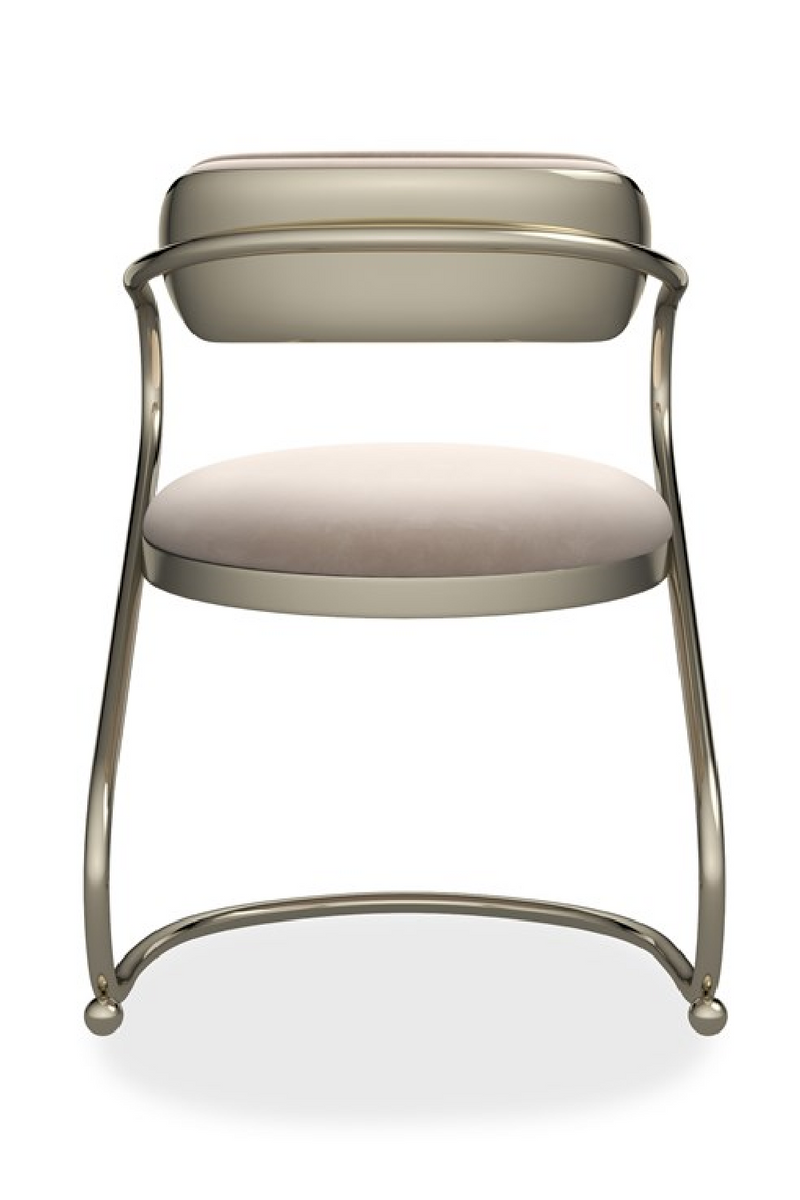 Wavy Cantilevered Dining Chair | Caracole Retrospect | OROA