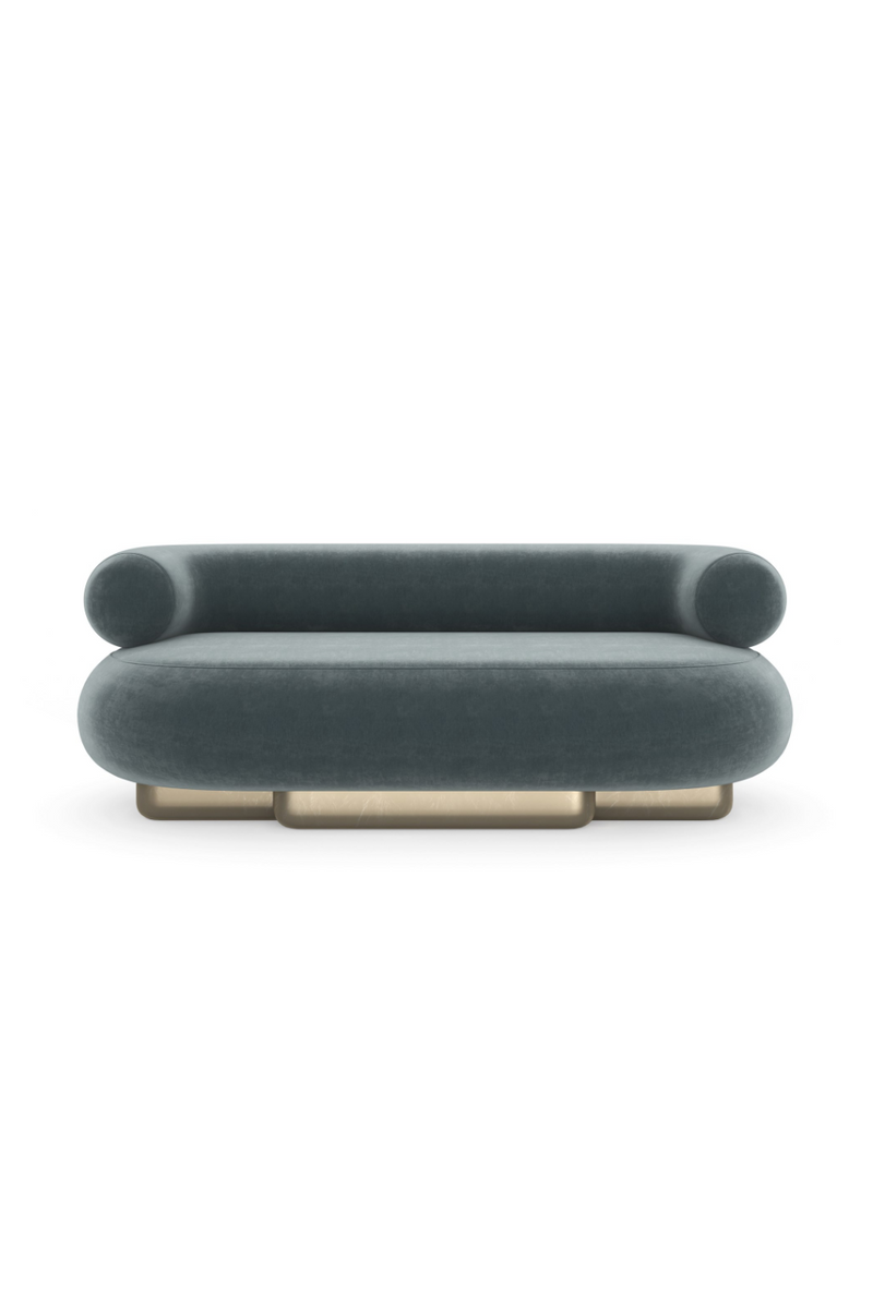 Bean-Shaped Velvet Sofa | Caracole Lagoon | OROA