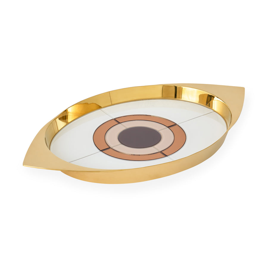 Polished Brass Eye Tray | Jonathan Adler Chambeige | OROA