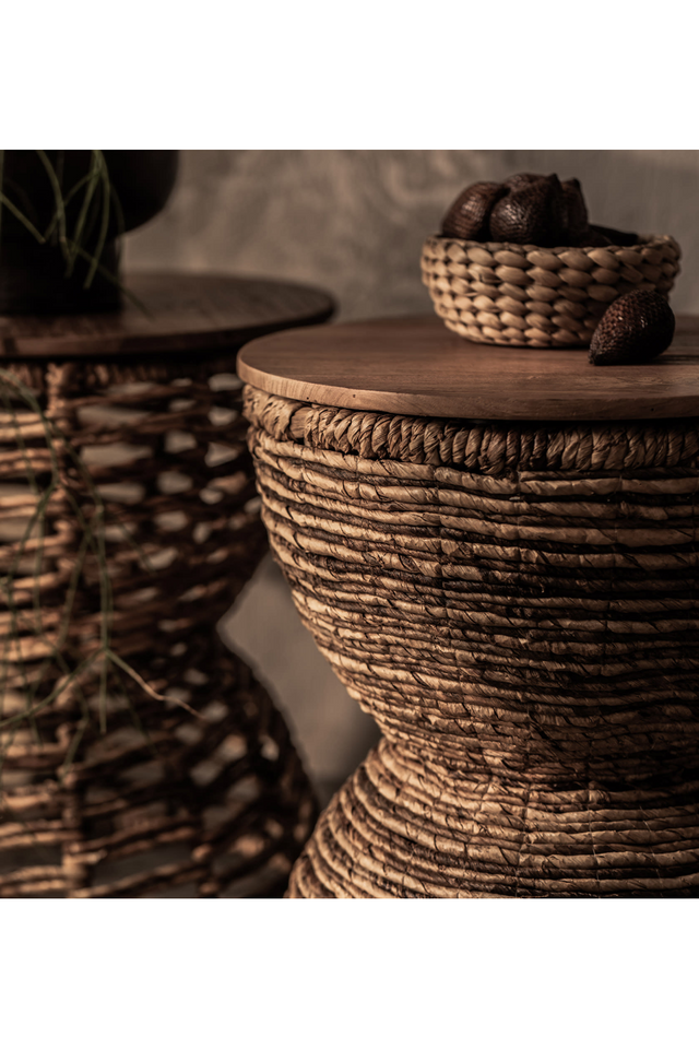 Hourglass Wooden Stool | dBodhi Rebana Bass | OROA