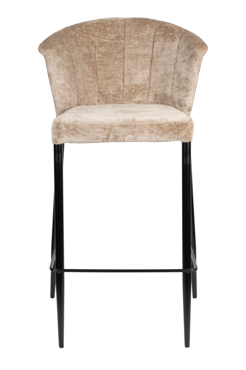 Upholstered Counter Stools (2) | Dutchbone Georgia | OROA – OROA.COM