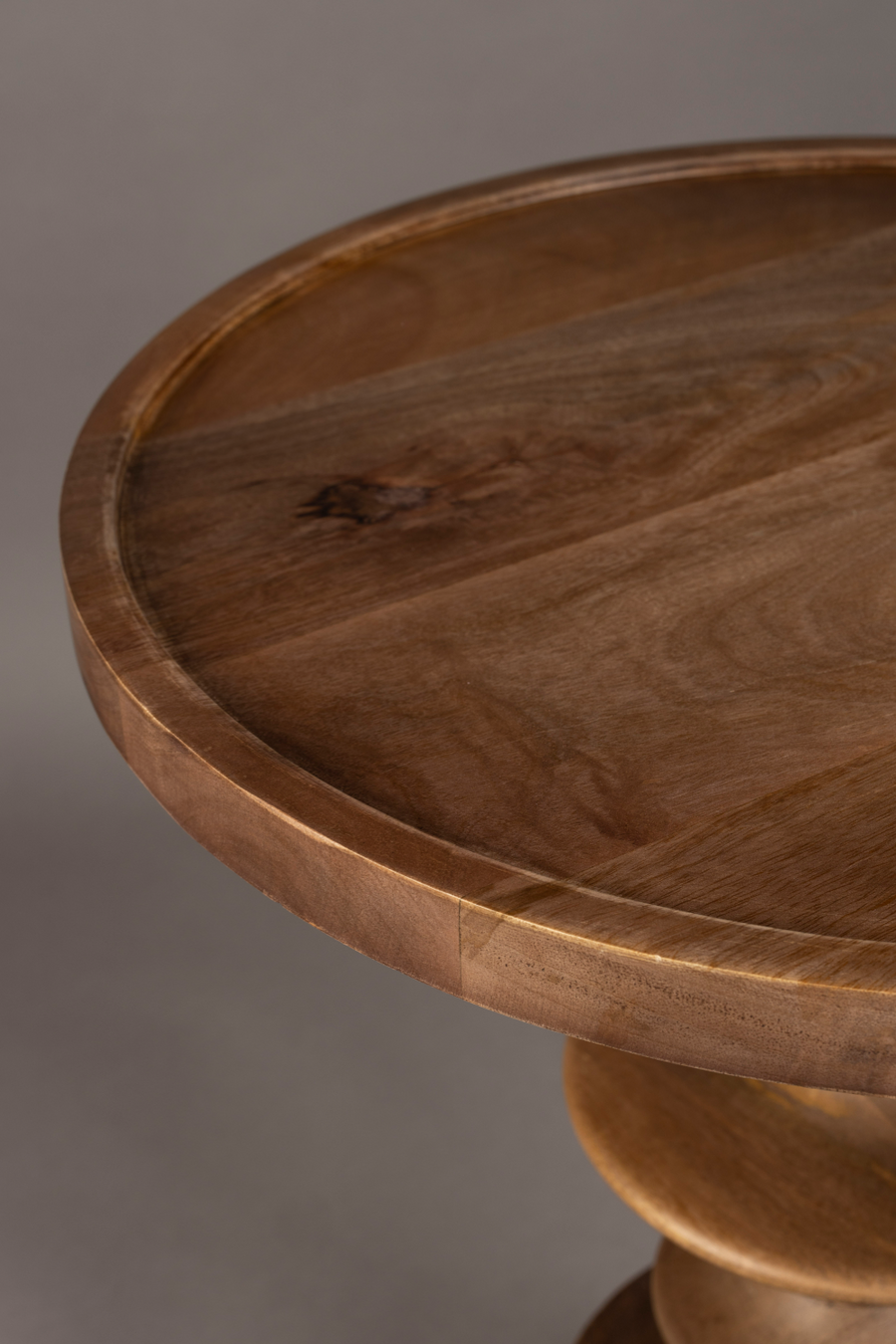 Round Wooden Side Table | Dutchbone Cath | OROA