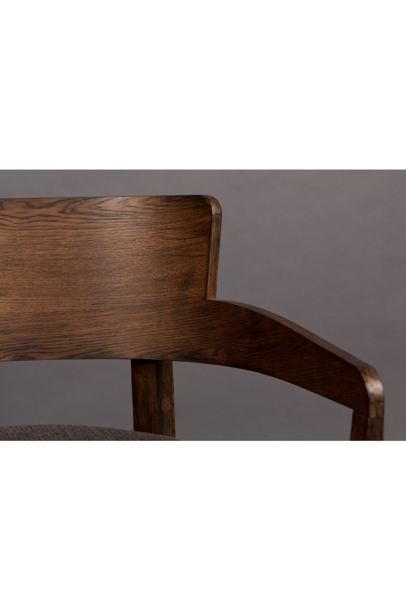 Oak Framed Classic Lounge Chair | Dutchbone Duran | OROA