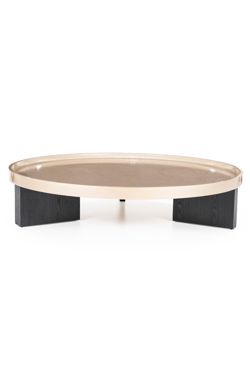 Oak Veneer Coffee Table L | Eleonora Mayson | OROA.com