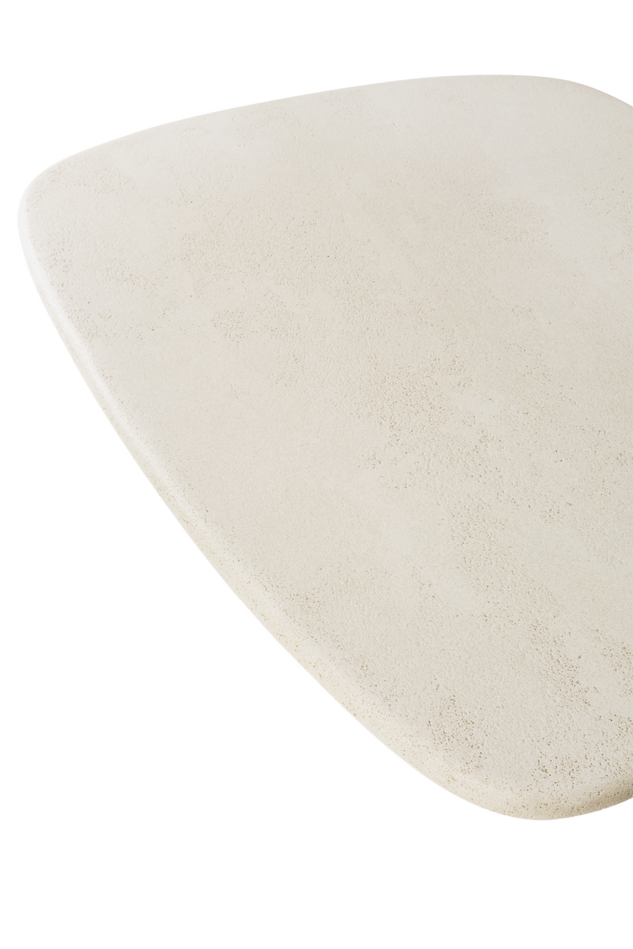 White Pebble-Shaped Coffee Table | Ethnicraft Element | OROA
