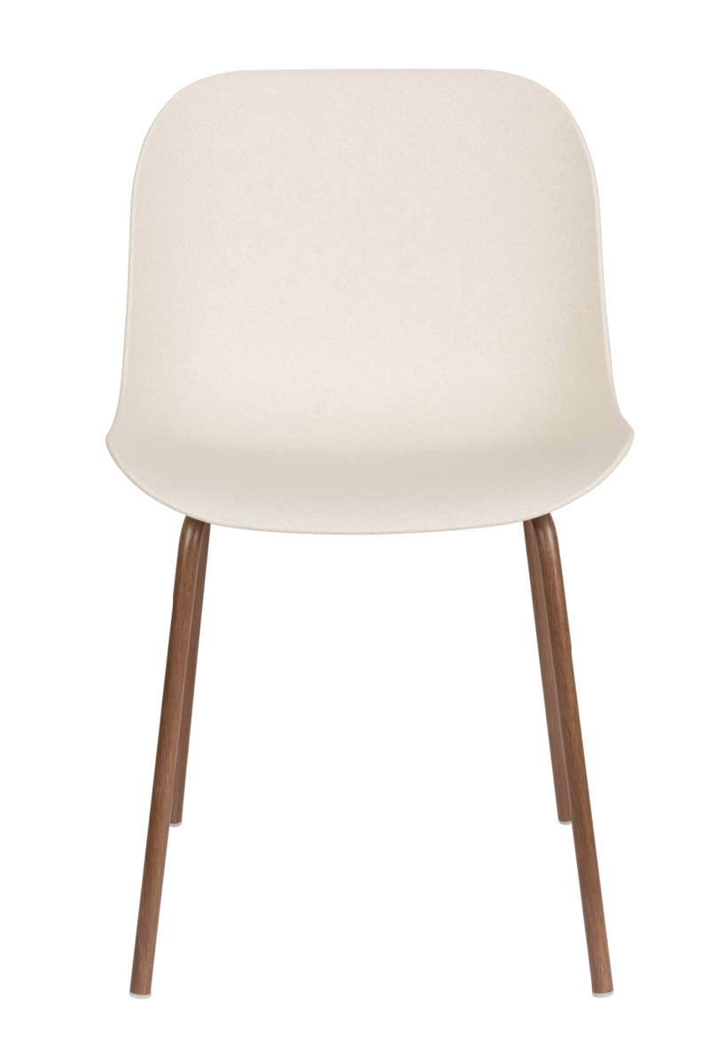 White Shell Dining Chairs (2) | DF Wheat | OROA