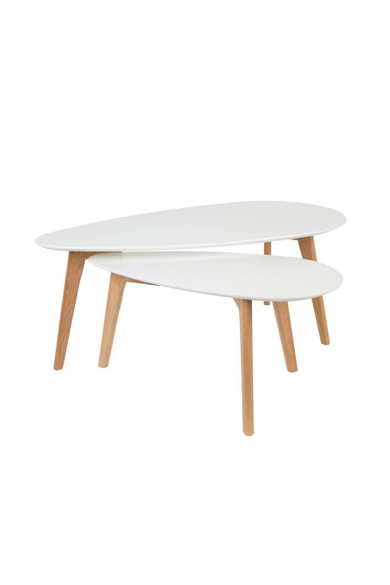 White Nesting End Tables | DF Drop | OROA