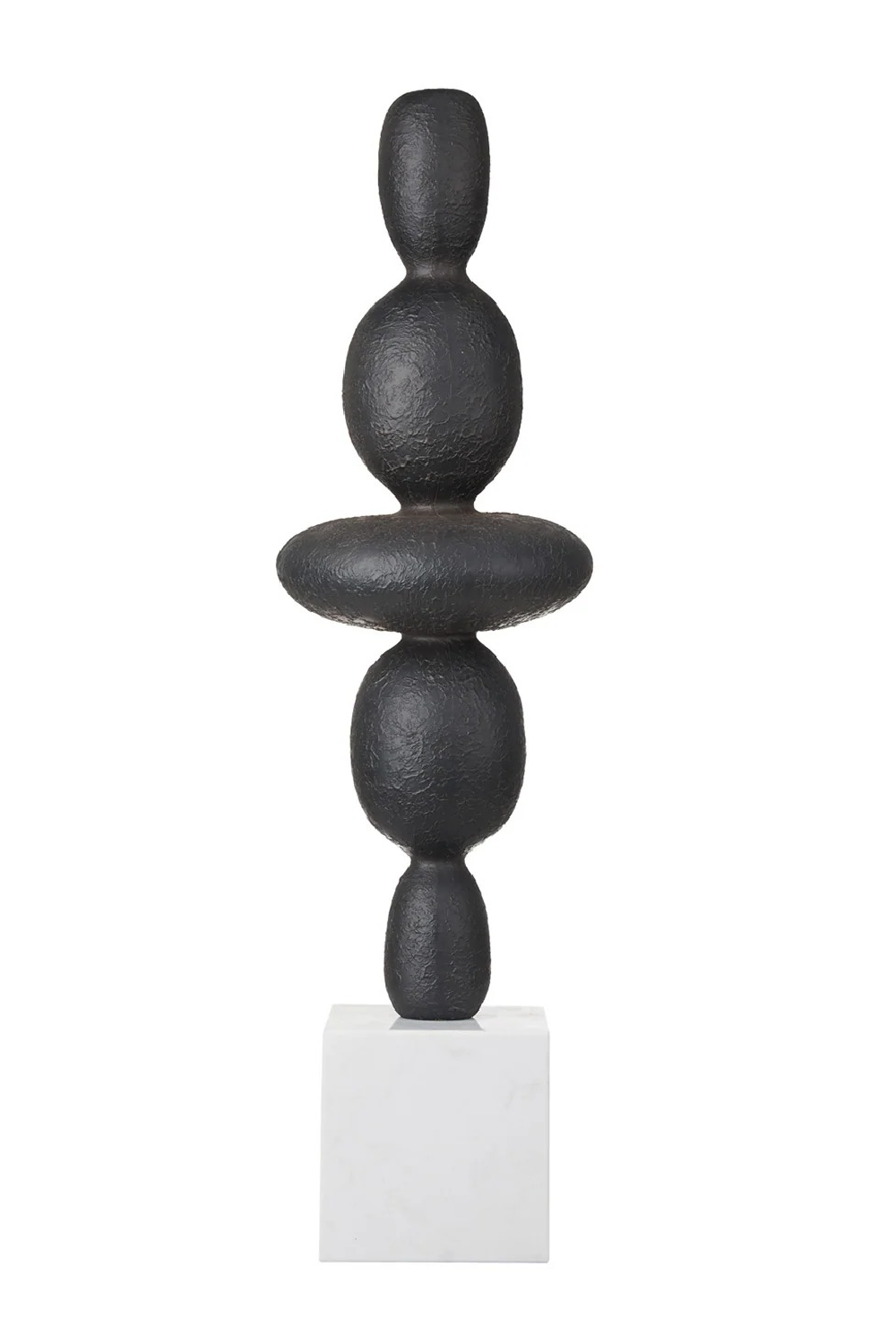 Black Iron Stacked Sculpture | Liang & Eimil Terra Lume | OROA