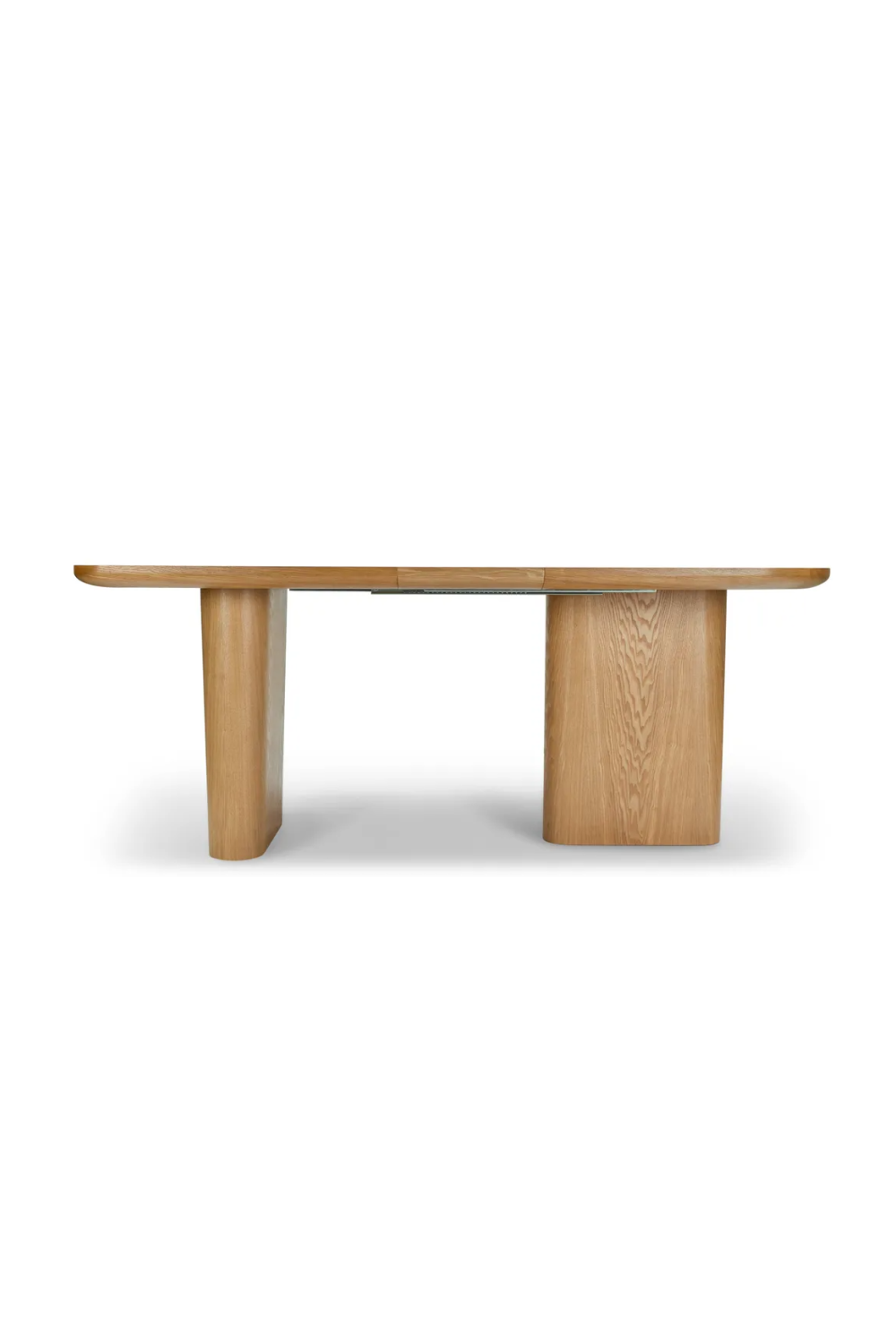 Asymmetrical Wooden Extendable Dining Table | NV Gallery | OROA
