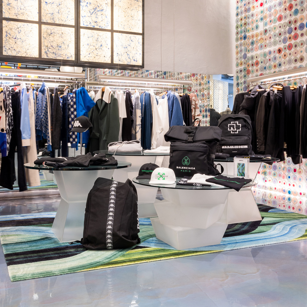 Interweave Pattern Rug 6'6" x 10' | Qeeboo Wave | OROA