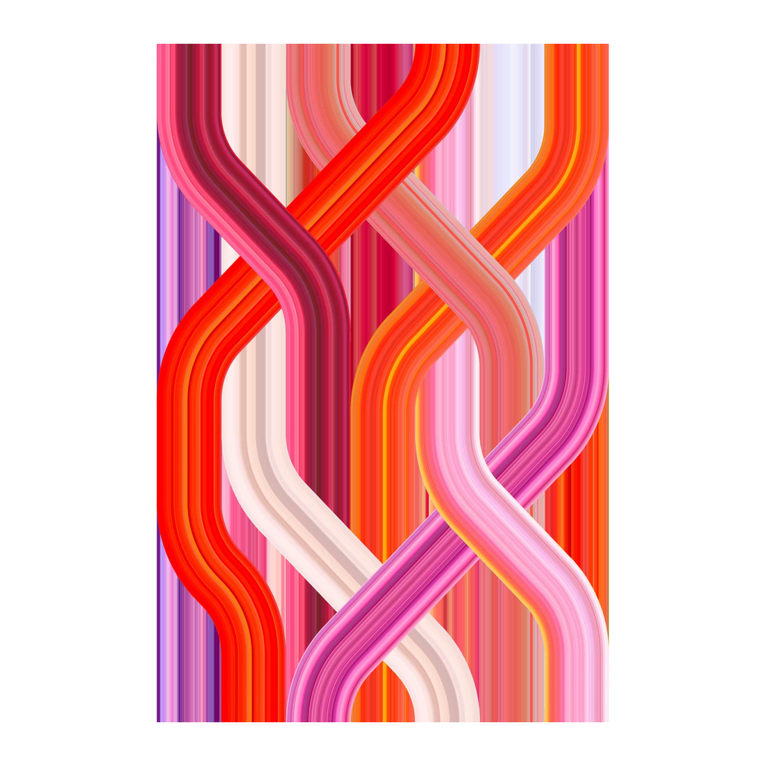 Interweave Pattern Rug 6'6" x 10' | Qeeboo Wave | OROA