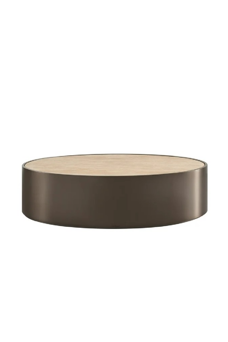 Bronze Framed Round Coffee Table | Richmond Interiors Bonanza | OROA