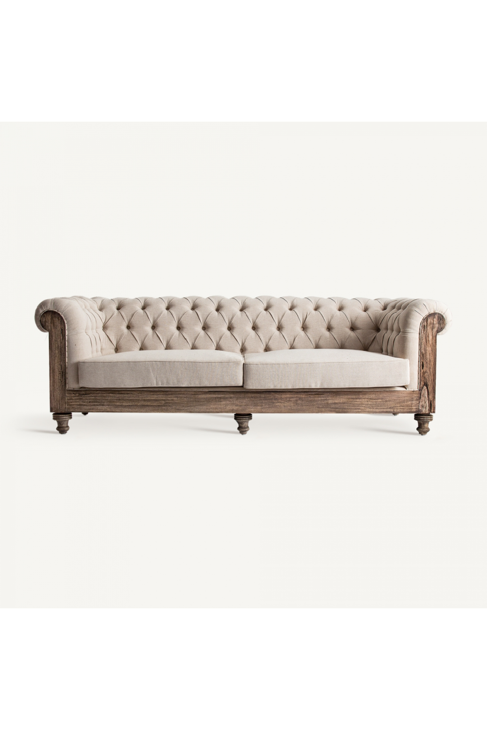 Beige Tufted Chesterfield Sofa | Vical Home Gore | OROA