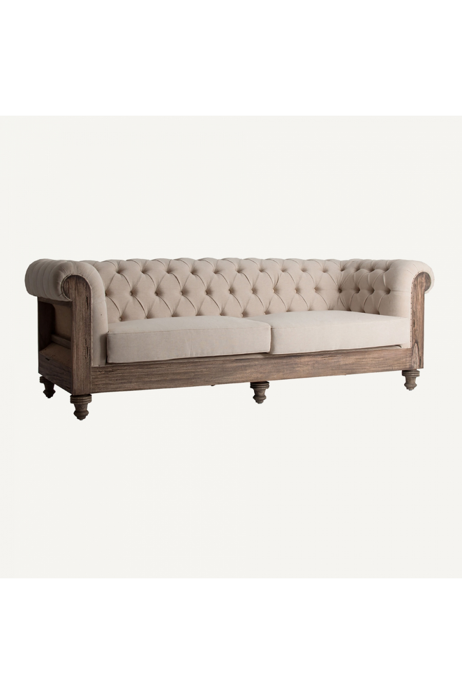 Beige Tufted Chesterfield Sofa | Vical Home Gore | OROA