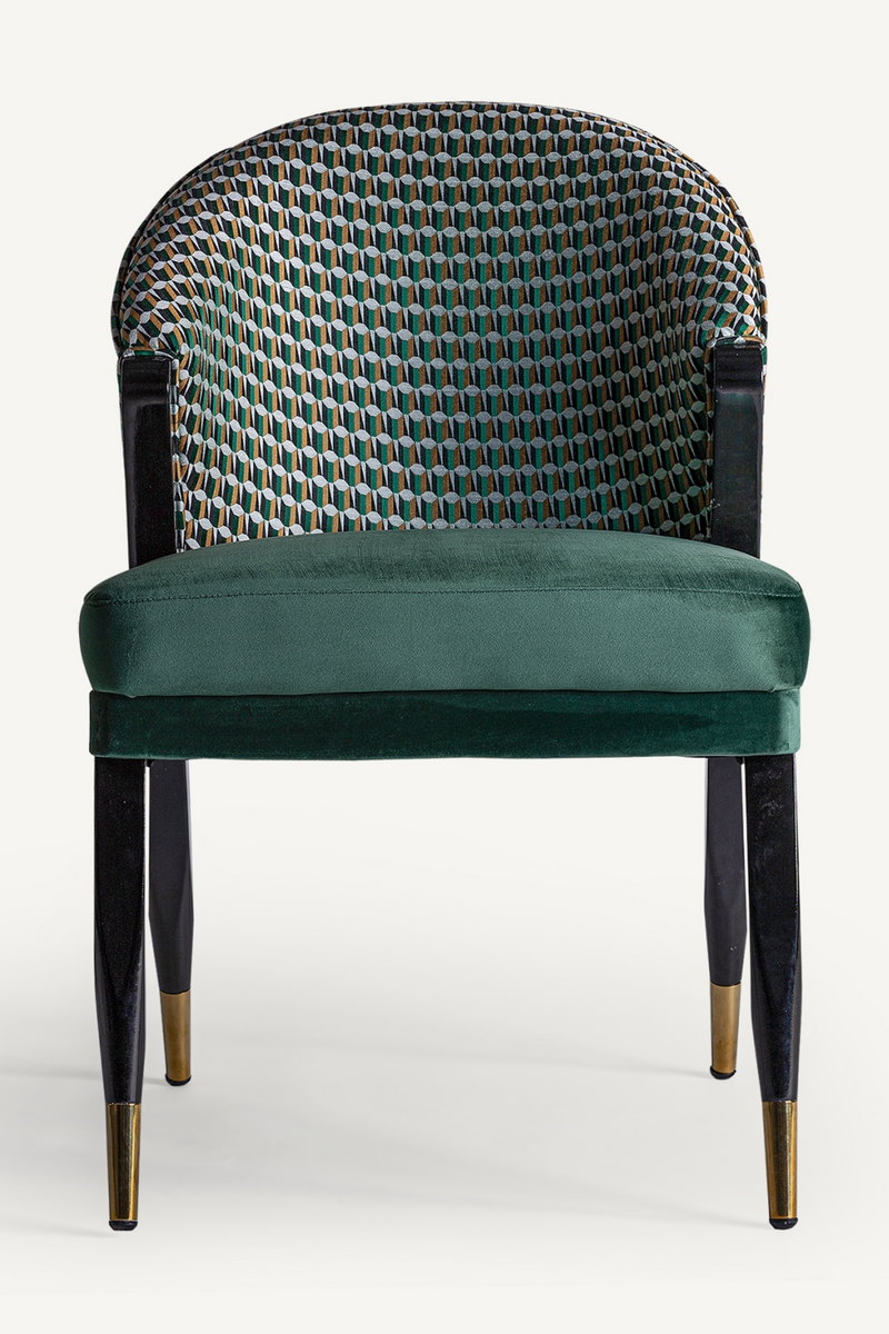 Green Velvet Dining Chair | Vical Home Kelheim | Oroa – OROA.COM