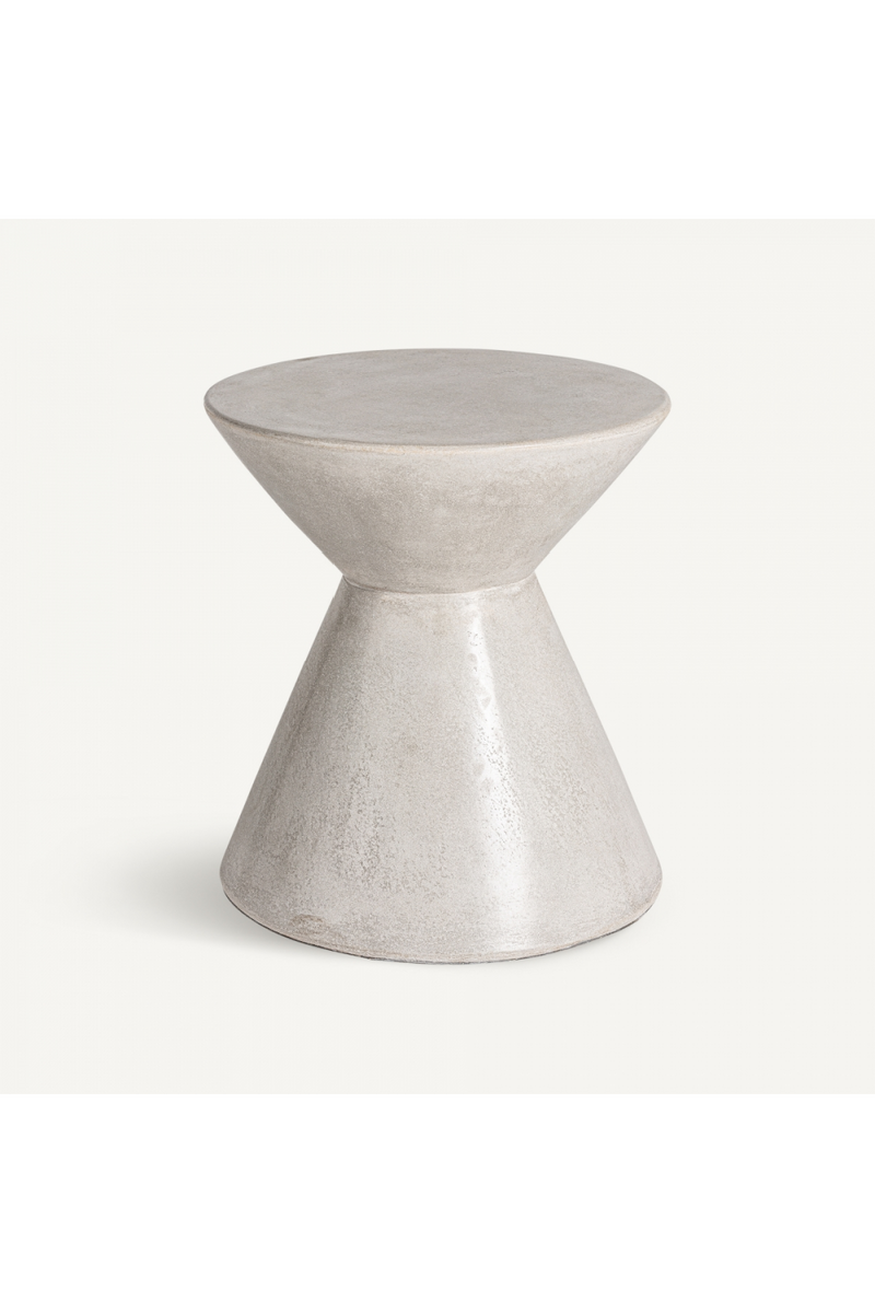 Cement Cone-Shaped Side Table | Vical Home Telfs | OROA