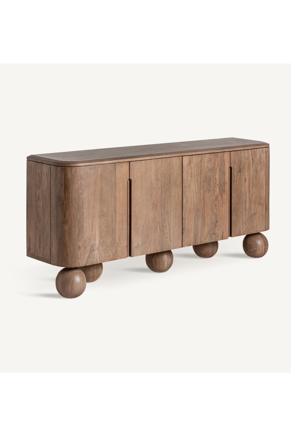Sphere-Legged Wooden Sideboard | Vical Home Bocksberg | OROA