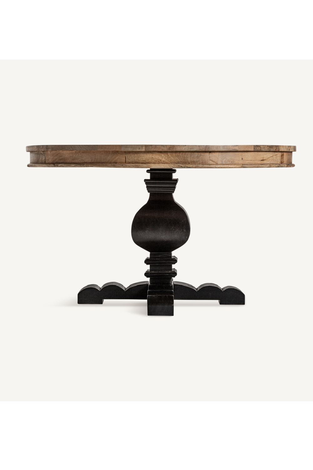 Wooden Round Monopod Dining Table | Vical Home Abo | OROA