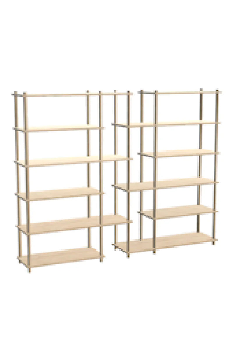 Modular Oak Shelving System | WOUD Elevate | Wood Furniture