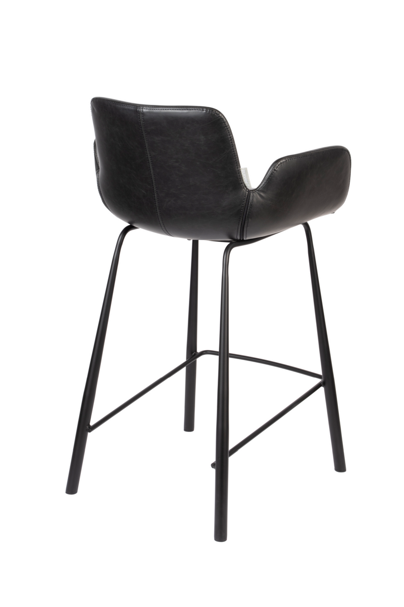 Leather Upholstered Counter Stools (2) | Zuiver Brit | OROA – OROA.COM