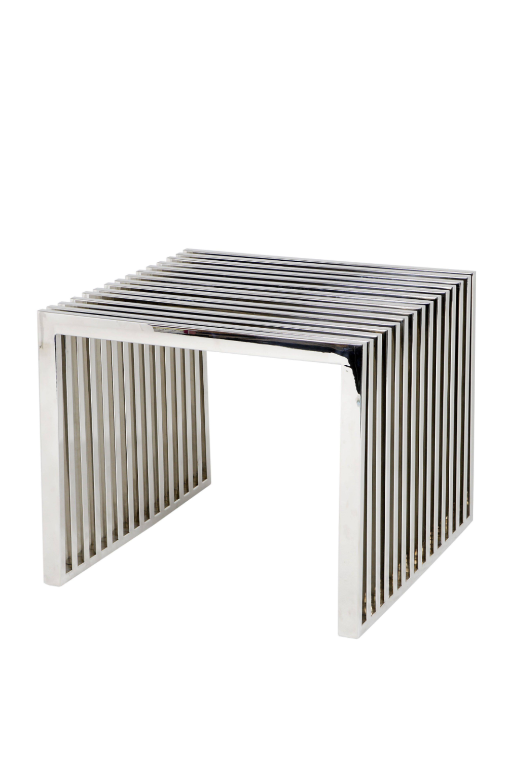 Steel Square Side Table