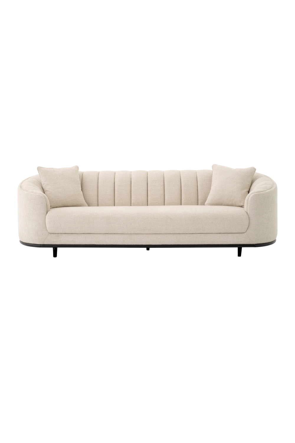 Channel Stitched Curve Sofa | Eichholtz Agostino - Great Gifts Club