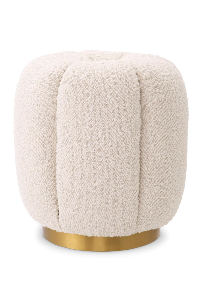 Modern Boucle Stool | Eichholtz Stool Orchanic | Oroa