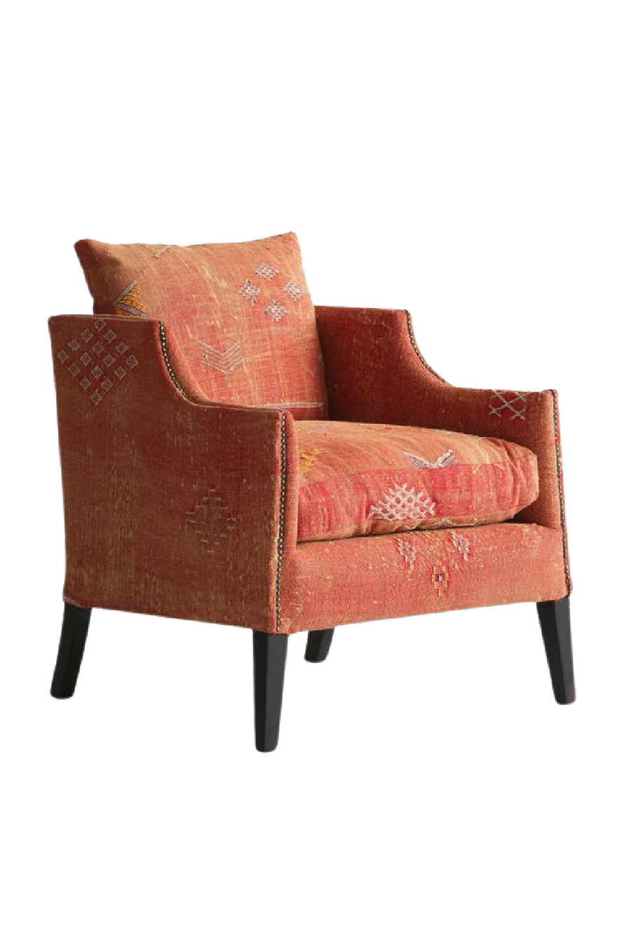 Upholstered Classic Accent Armchair | Andrew Martin Regal | OROA