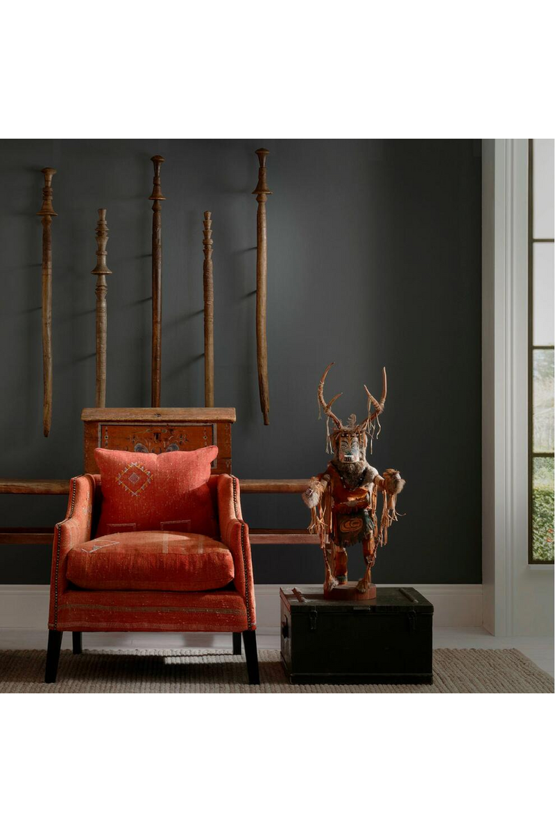 Upholstered Classic Accent Armchair | Andrew Martin Regal | OROA