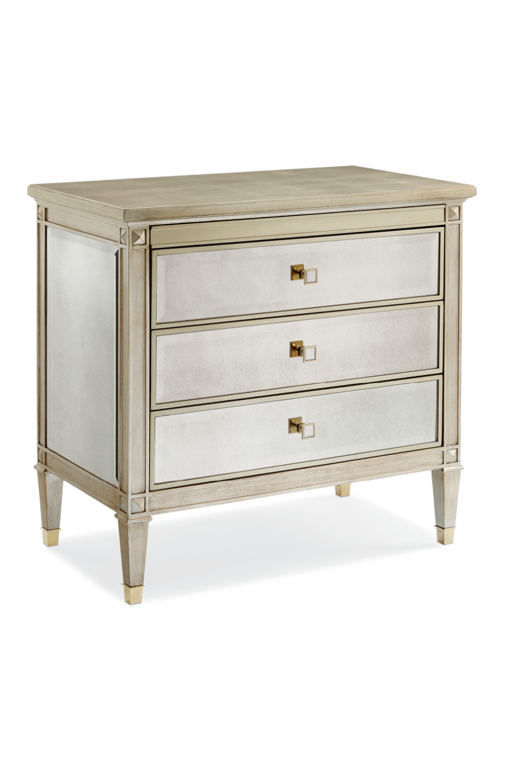 Antique Mirror Nightstand | Caracole A Classic Beauty | OROA