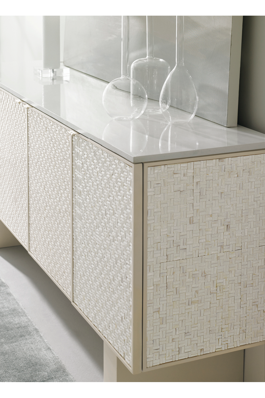 Stacked Shell Sideboard | Caracole Bomb-Shell | Oroa