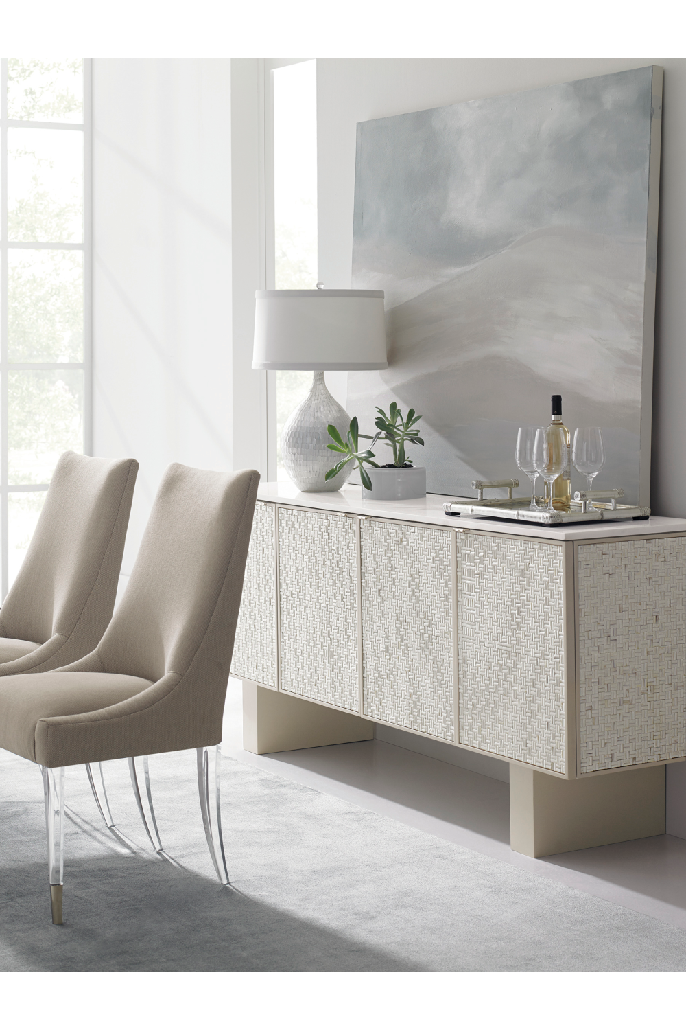 Stacked Shell Sideboard | Caracole Bomb-Shell | Oroa