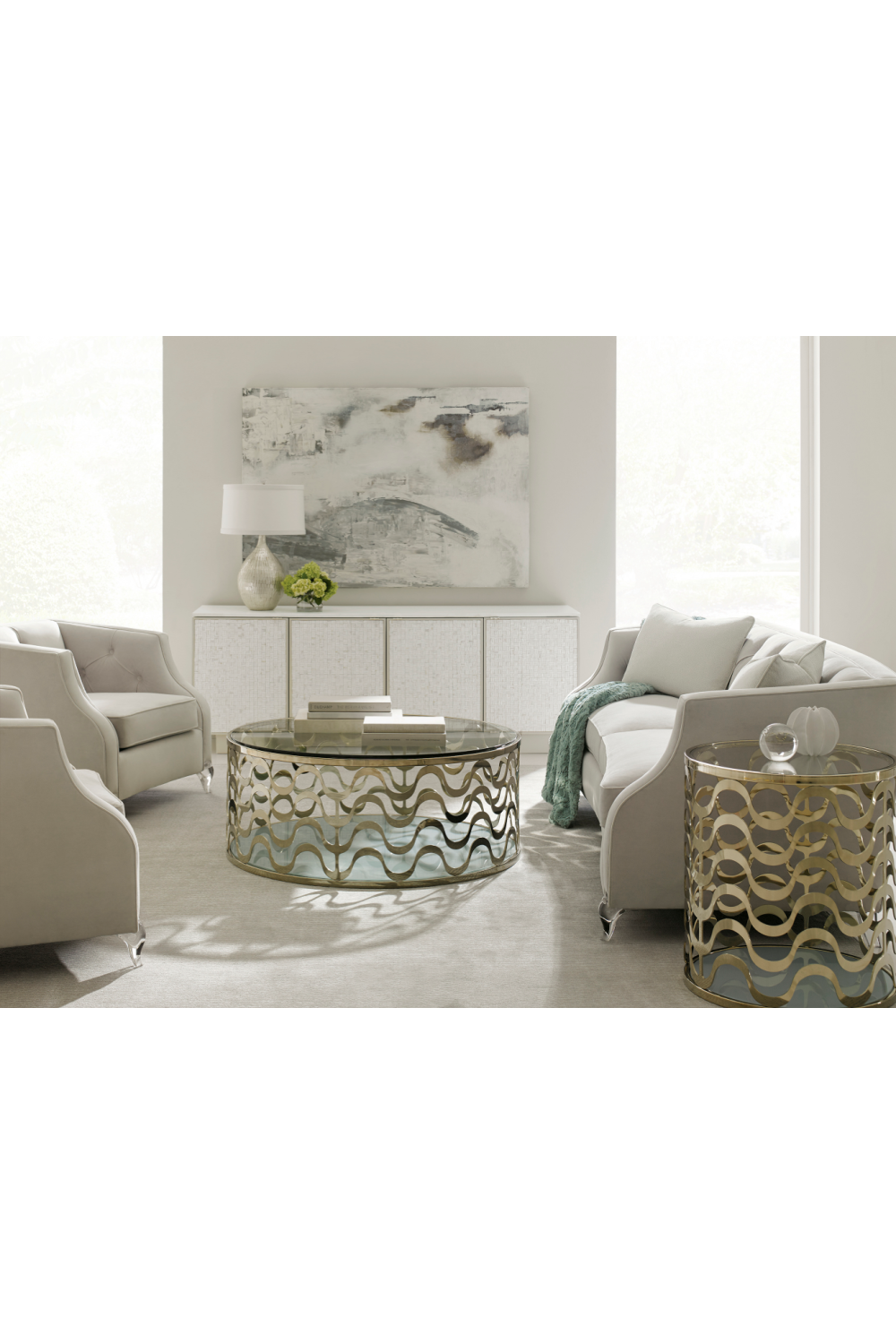 Stacked Shell Sideboard | Caracole Bomb-Shell | Oroa
