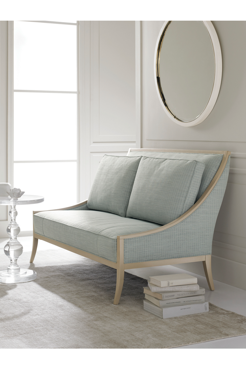 Acrylic Sculpted Side Table | Caracole All Clear | OROA