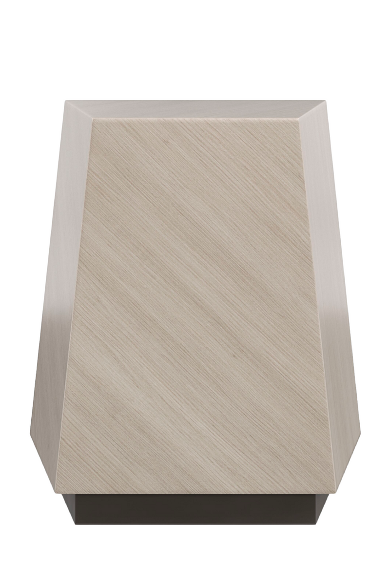 Faceted Modern Ottoman | Caracole Gemini | Oroa