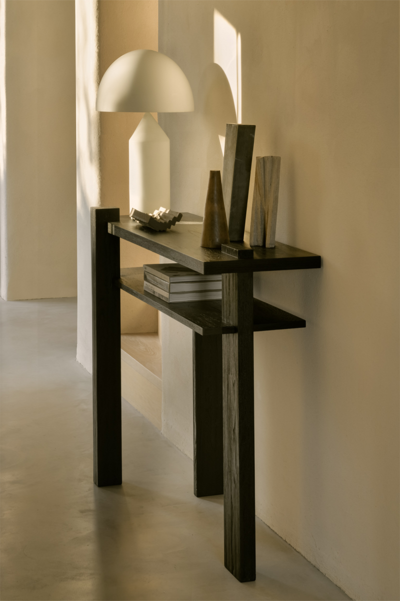 Black Teak Modern Console | Ethnicraft Abstract | OROA – OROA.COM