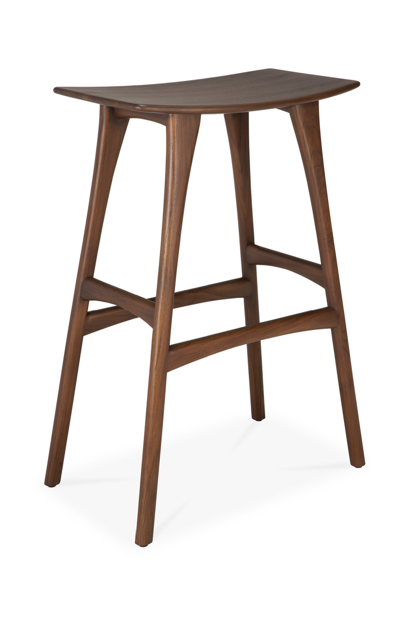 Oak Backless Bar Stool | Ethnicraft Osso | OROA