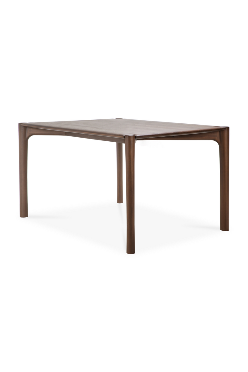 Varnished Teak Dining Table | Ethnicraft PI| OROA