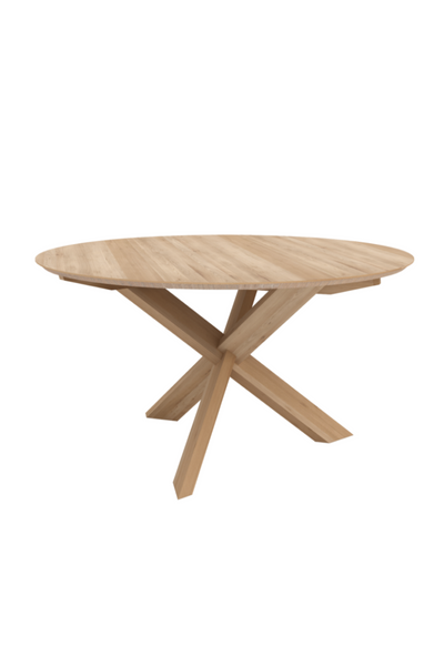 Round Oak Dining Table | Ethnicraft Circle | European OROA