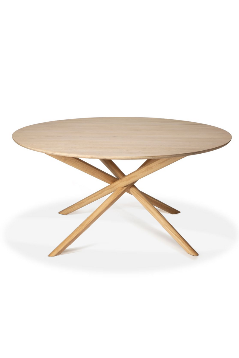 Round Dining Table | Ethnicraft Mikado | OROA