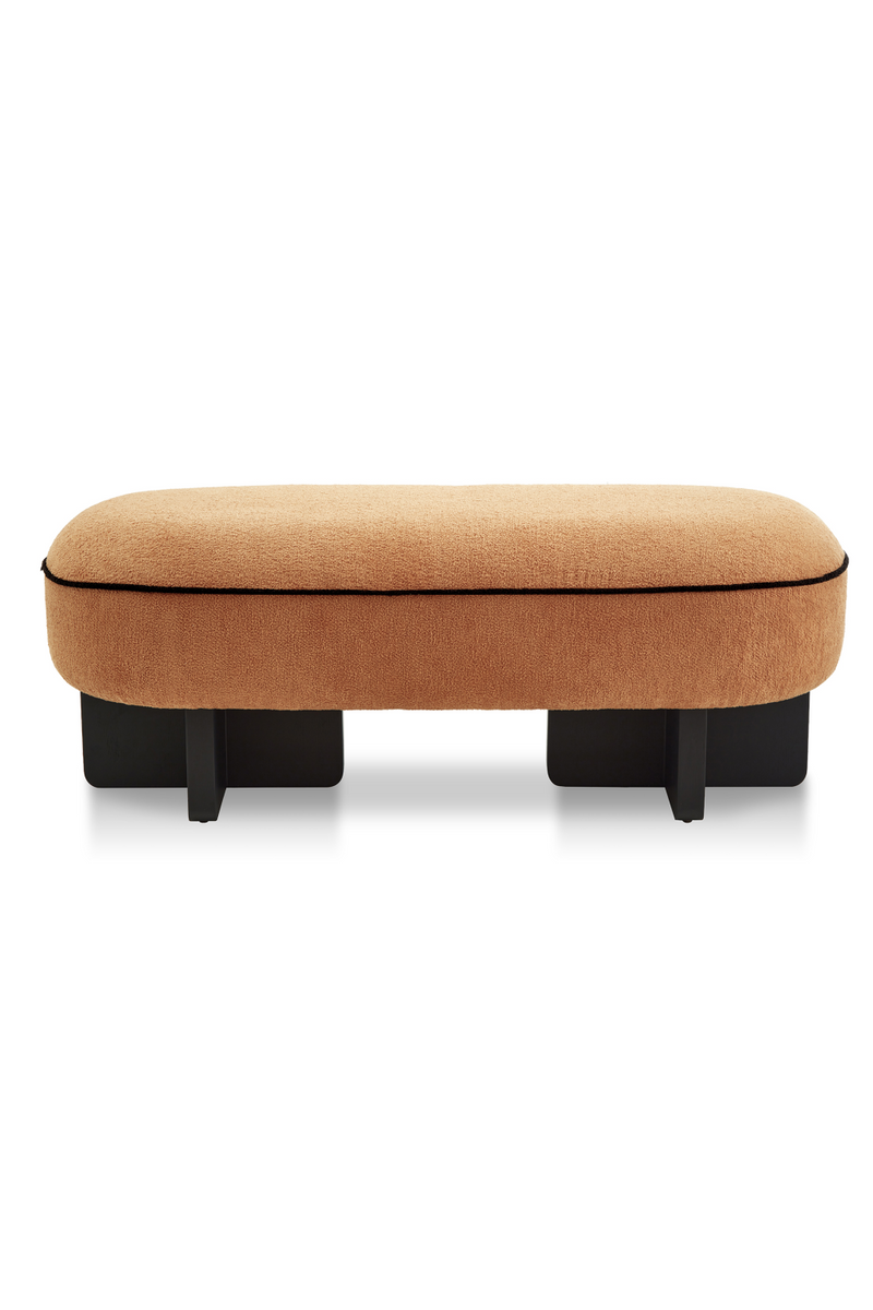 Oval Upholstered Long Bench | Liang & Eimil Larson